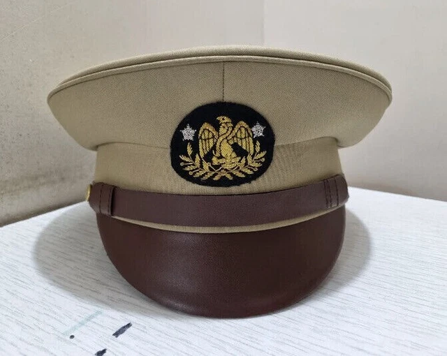 MEXICAN ARMY MILITARY General Officers Dress Visor Hat Cap Reproduction ...