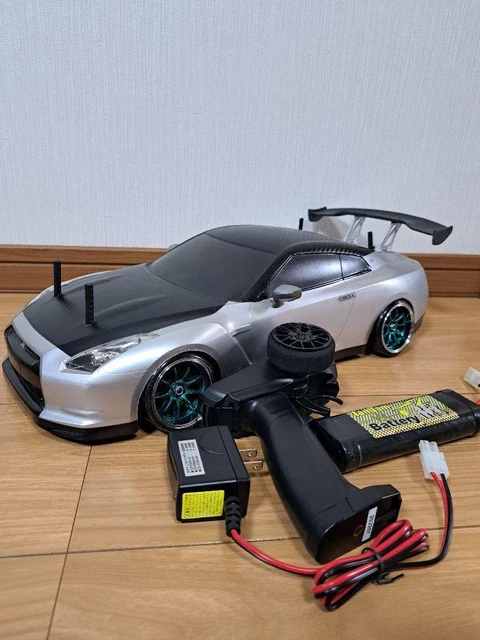 STREET JAM OTA-R 2WD RC Car w/ Gyro Silver GTR Body Tamiya Yokomo Parts ...