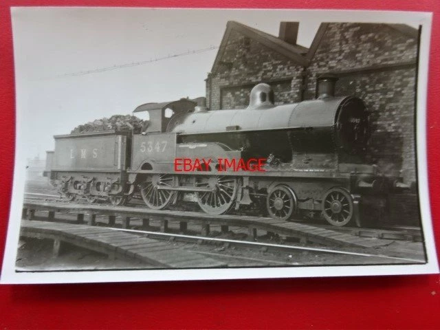 PHOTO LMS Ex Lnwr George V Loco No 5347 Elkhound £3.25 - PicClick UK