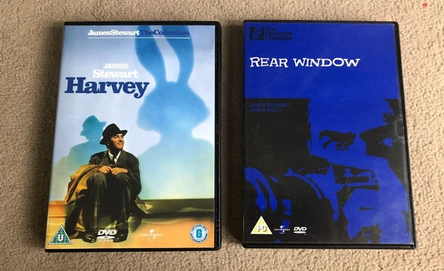 JAMES STEWART 2 DVDs 'Harvey' and 'Rear Window' EUR 5,88 - PicClick IT