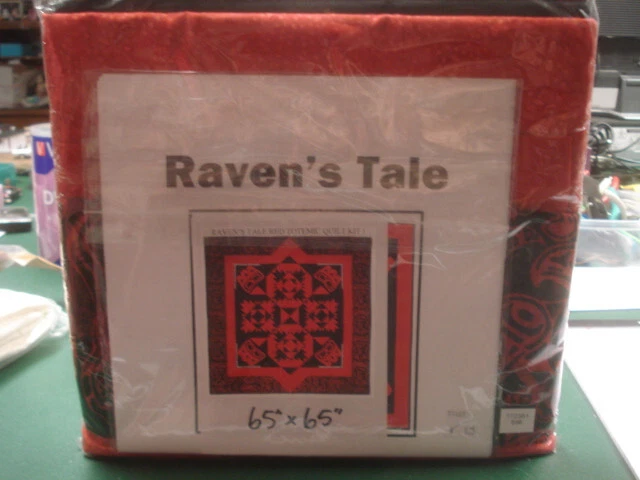 RAVENS TAIL BY Ellen Ferguson Quilt Kit 65" x 65" Alaska Design £63.03 ...