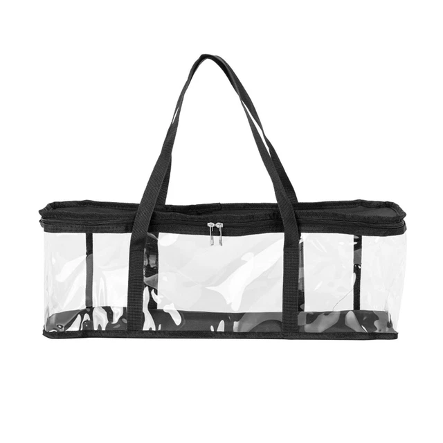 CD HOLDER CASE Portable Water Resistant Display Transparent CD Storage ...