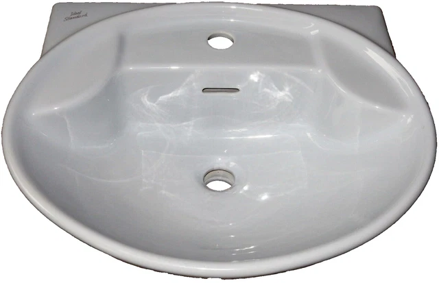 IDEAL STANDARD TULIP Basin 56cm 1TH ped-version WHISPER BLUE Collection ...