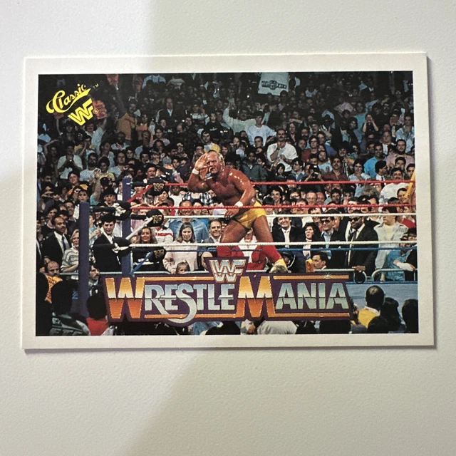 1990 TITANSPORTS CLASSIC WWF WrestleMania IV Hulk Hogan #41 $3.95 ...