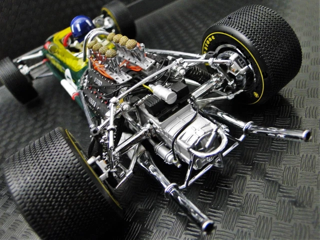 FORD LOTUS F1 GP Formula 1 Classic Race Car Grand Prix Hot Rod Promo ...