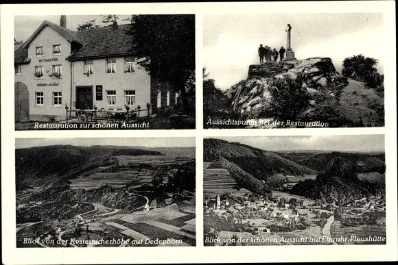 CARTOLINA EINRUHR SIMMERATH in der Eifel, Restauration zur Schönen ...
