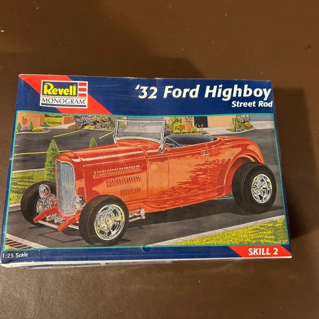 REVELL '32 FORD Highbury Street Rod 1/25 Model Kit. Mint Sealed 7625 £ ...