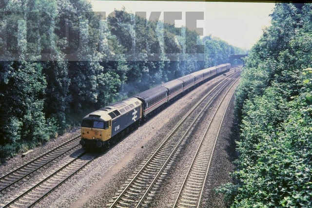 35MM SLIDE BR British Railways Diesel Loco Class 47 47540 1989 Original £4.98 - PicClick UK