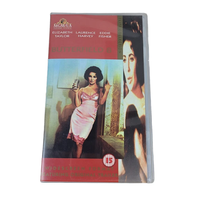 BUTTERFIELD 8 - PAL - VHS Video Cassette Tape £6.99 - PicClick UK