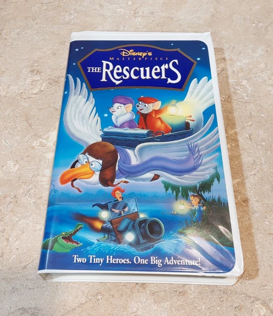 WALT DISNEY’S THE Rescuers | VHS 1998 | Masterpiece Collection 14793 ...