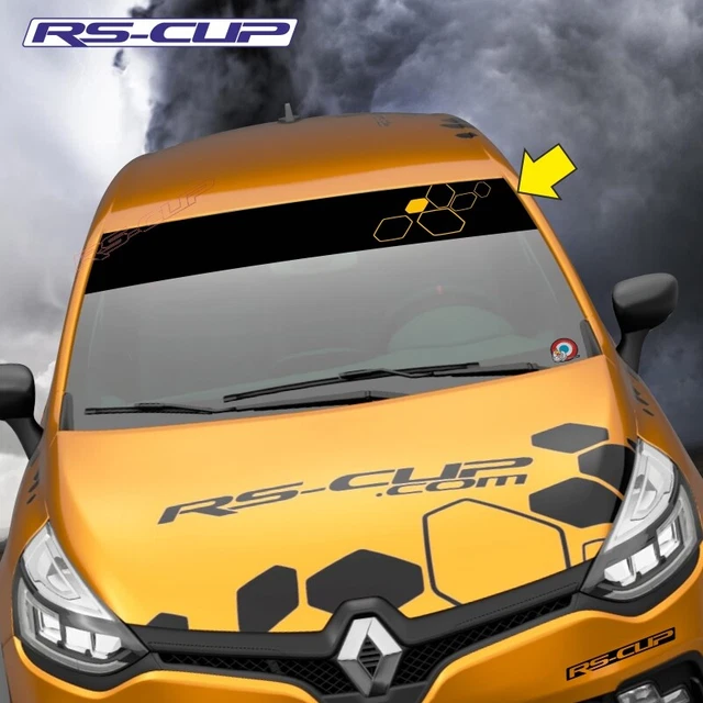 1206 STICKER RENAULT SPORT losanges aufkleber decal Clio Megane noir ...