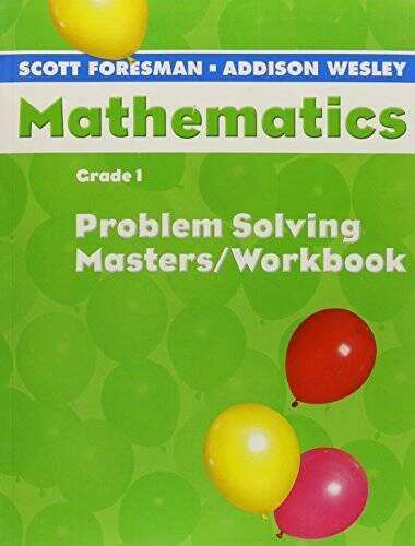 SCOTT FORESMAN ADDISON Wesley Math 2005 Problem Solving Masters - Very ...