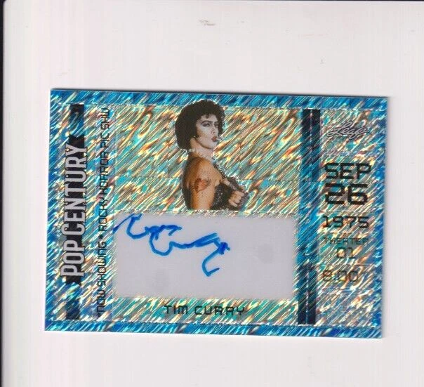 TIM CURRY 2024 Foglia Pop Secolo Ora Mostra Autografo #D/10 Auto Rocky ...