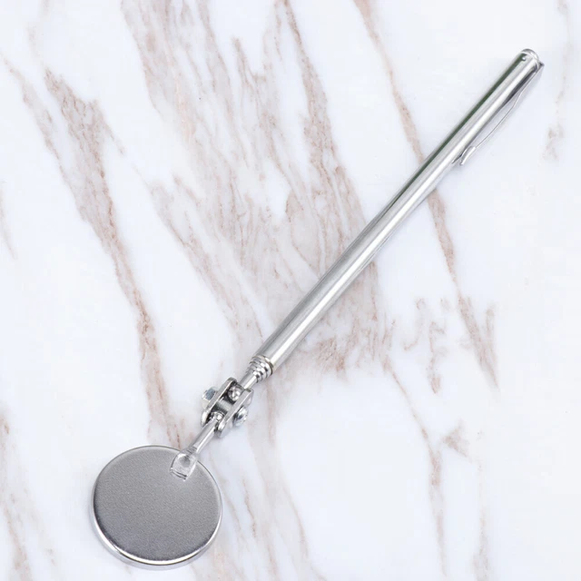 30 MM TELESCOPIC Reflector Folding Inspection Mirror Car £5.75 ...