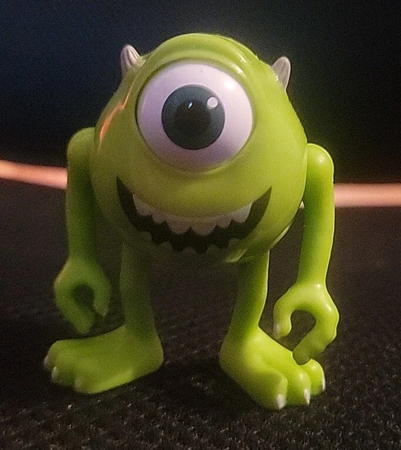 DISNEY PIXAR MONSTERS Inc Mike Wazowski Green Figurine Toy 2.5” £3.62 ...