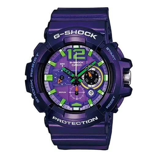 CASIO G-SHOCK GAC-110-6AJF Neon Genesis Evangelion Unit 01 Watch Purple ...