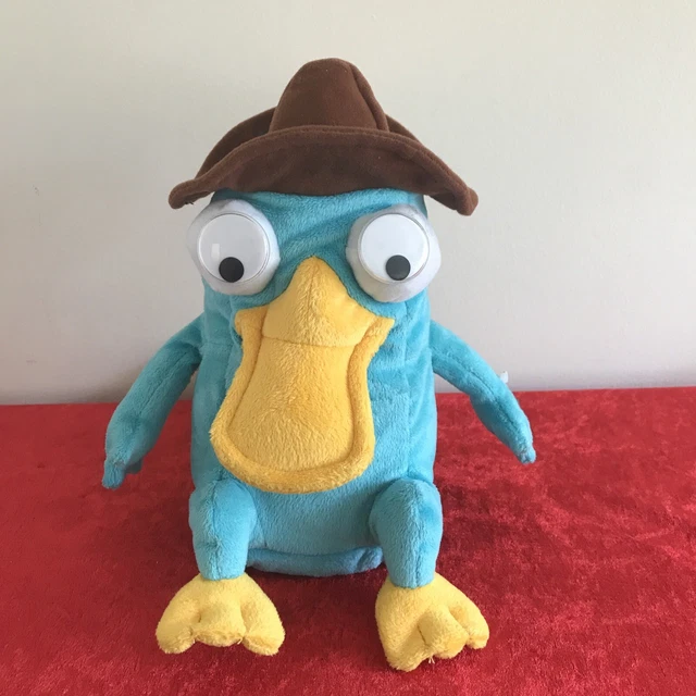 PHINEAS AND FERB LAUGHING PERRY THE AGENT PLATYPUS 11” tall IMC TOYS ...