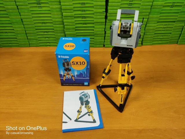 TRIMBLE SX10 SCANNING Total Station Lego Model Boxed £349.99 - PicClick UK