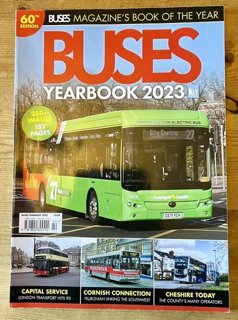 BUSES YEARBOOK 2023 60th Special Edition Magazine £9.99 - PicClick UK