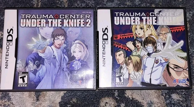 TRAUMA CENTER : Under the Knife lot de 1 & 2 jeux (Nintendo DS, TESTÉ ...