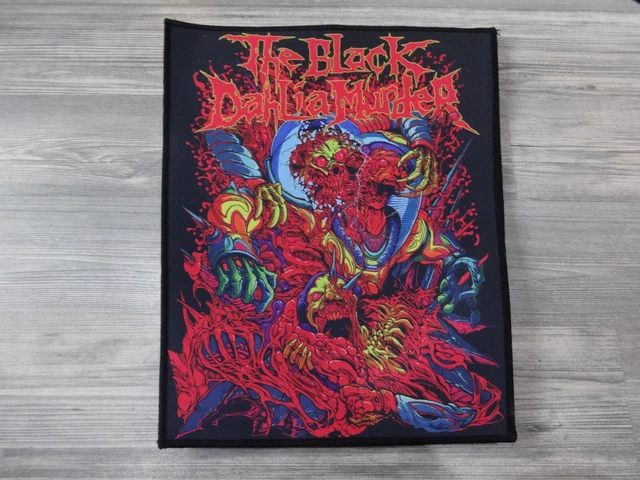 THE BLACK DAHLIA Murder Patch Backpatch Back Patch Death Metal Dying Fetus ** £25.58 - PicClick UK
