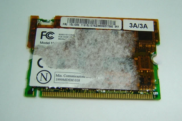 VINTAGE IBM THINKPAD 240 Laptop Modem Card / Board 10L1305 £17.95 ...