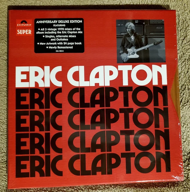 ERIC CLAPTON BY Eric Clapton (4 CD Boxset) Anniversary Deluxe Edition ...