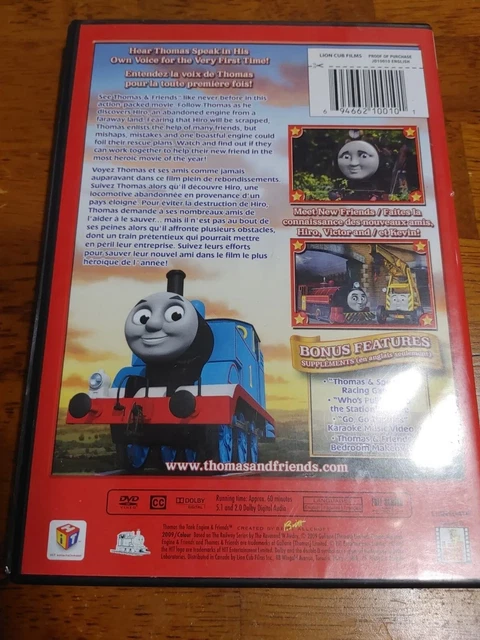THOMAS FRIENDS: Hero of the Rails - The Movie (DVD, 2010, Canadian ...