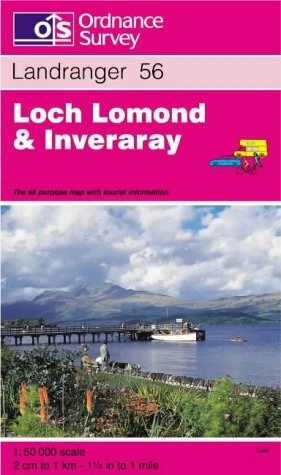 LOCH LOMOND AND Inveraray: Sheet 56 (Landranger Maps) by Ordnance ...