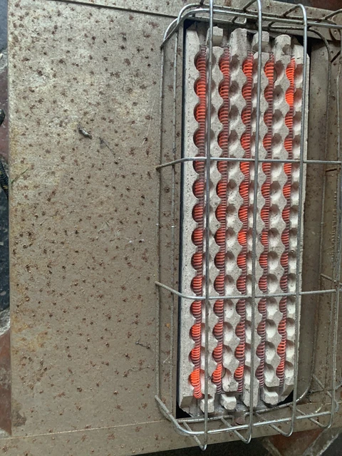 ORIGINAL VINTAGE RETRO belling electric fire 1940’s Space Heater ...