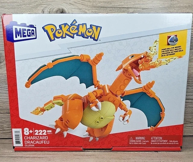 2022 MATTEL POKEMON Charizard Mega Construx 222- NIB Sealed BRAND NEW ...