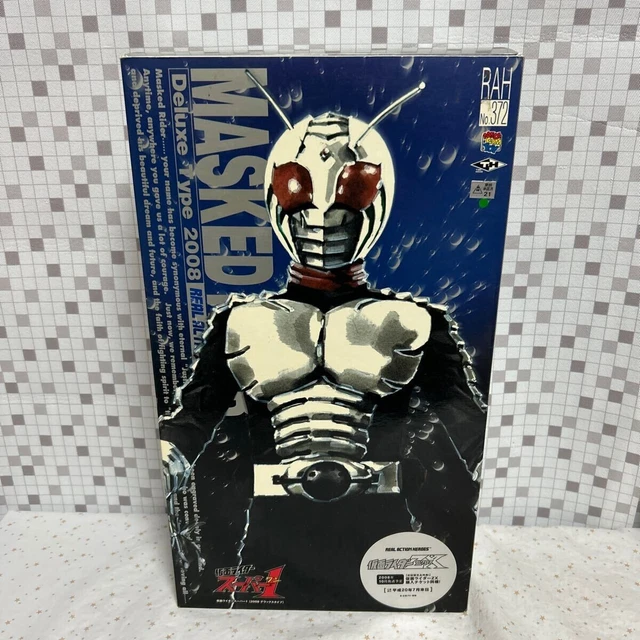 MEDICOM RAH REAL ACTION HEROES Masked Kamen Rider Super 1 Figure Deluxe Type EUR 242,03 ...