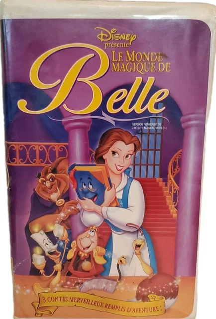 LE MONDE MAGIQUE De Belle Disney Vhs French $10.99 - PicClick CA
