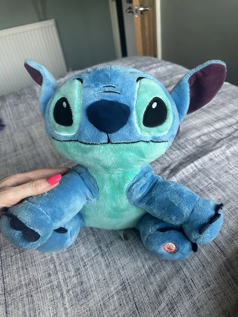 DISNEY’S STITCH PLUSHIE Cuddly Soft Toy With Light Up Cheeks £8.64 ...