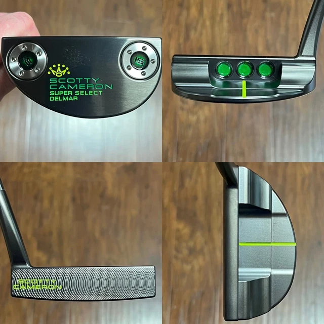 SCOTTY CAMERON 2023 Super Select Del Mar Putter - LH - Xtreme Dark DLC ...