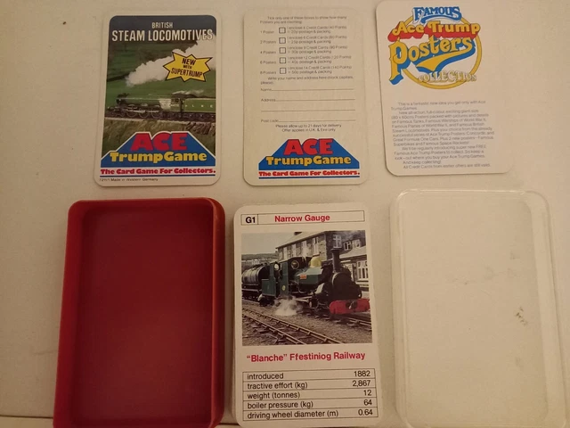 ACE TRUMP GAME British Steam Locomotives - New with Supertrump EUR 5,83 ...