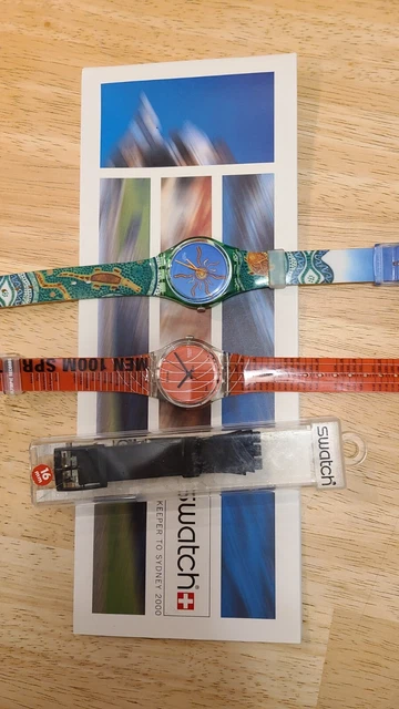 SWATCH WATCH SYDNEY 2000 olympic collection Nova EUR 43,34 - PicClick IT