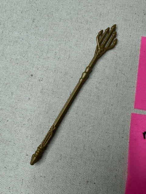 MATTEL JUSTICE LEAGUE Aquaman Movie Replacement Trident Part Piece $16. ...