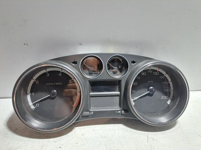 9666642080 TABLEAU DE bord compteur pour PEUGEOT 308 1.6 16V 2007 ...