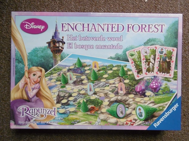 DISNEY RAPUNZEL ENCHANTED Forest Family Board Game By Ravensburger ...