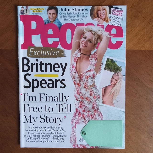 PEOPLE MAGAZINE BRITNEY Spears Exclusive Cover Finally Free Oct 30 ...