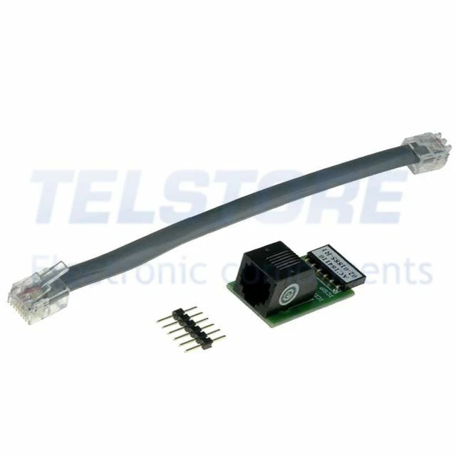 1PCS AC164110 ADATTATORE convertitore RJ11 ICSP Nel set filo RJ11 . EUR ...