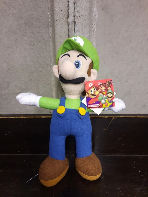 LUIGI - SUPER Mario - Official Nintendo Plush Toy - 2008 - 46cm New ...