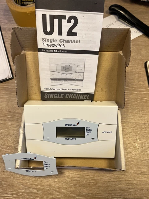 BRITISH GAS/SCOTTISH GAS Single Channel Time switch UT2 New £42.28 ...
