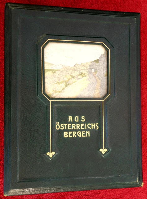 KOZIOL, FRITZ. AUS Österreichs Bergen. 26 Lithografien um 1920,im ...