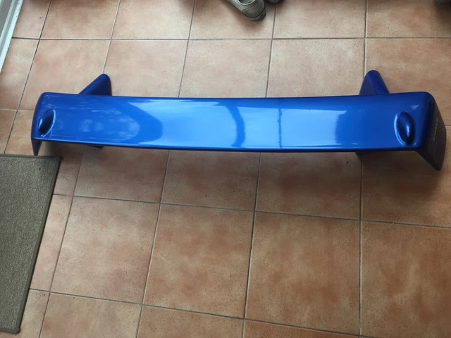 SUBARU IMPREZA PRODRIVE OEM rear spoiler wing Bugeye Blobeye Hawkeye ...