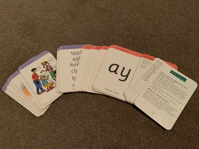 READ WRITE INC. Phonics: More Phonics Flashcards $1.24 - PicClick