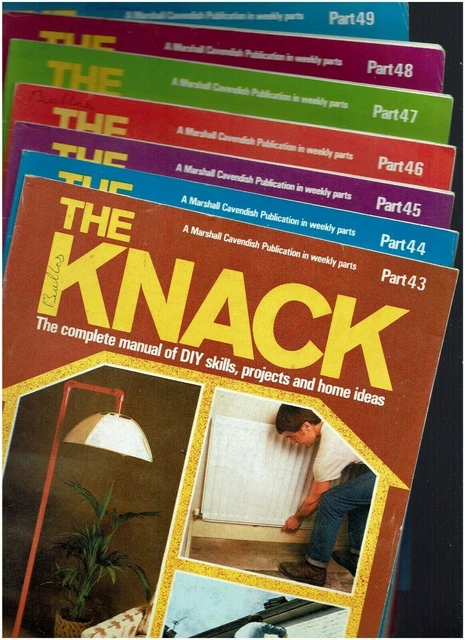 7 X THE KNACK #43-49 MARSHALL CAVENDISH: DIY HOME IMPROVEMENTS PROJECT ...