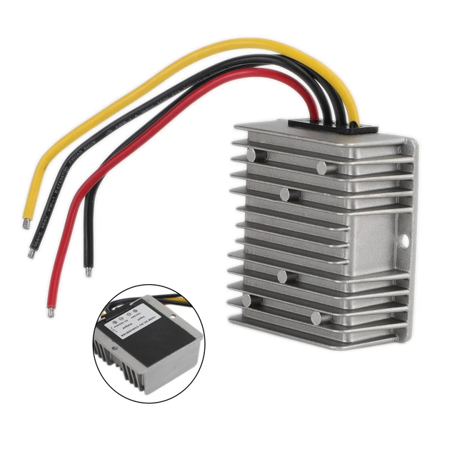 TRANSFORMADOR DE TENSIÓN DC/DC módulo regulador de tensión Step Down Buck 12V/24V a 5V 30A EUR ...