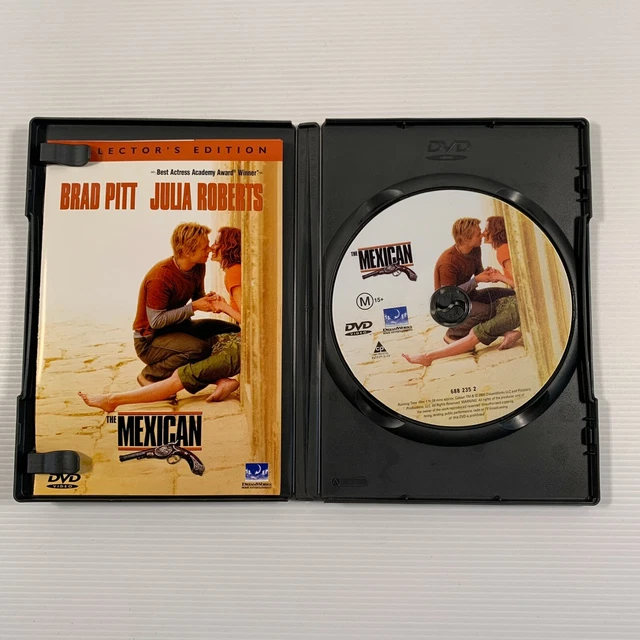 THE MEXICAN (DVD, 2000) Brad Pitt, Julia Roberts, James Gandolfini ...